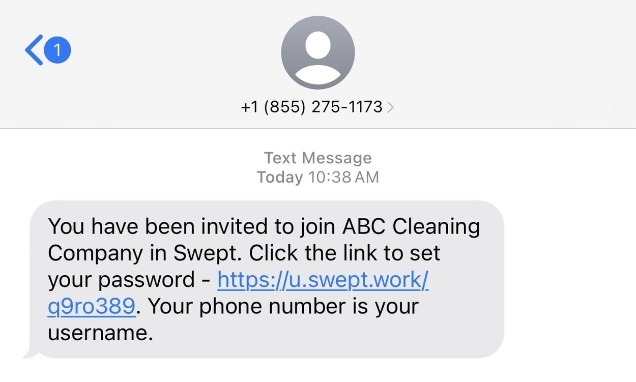 How do I set up my password to log in?